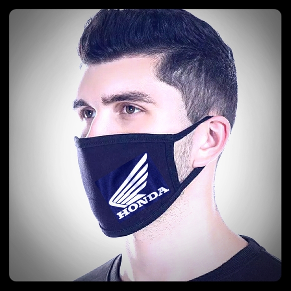 Accessories | Biker Facemask Honda Fashion Facemask Gym Facemask | Poshmark